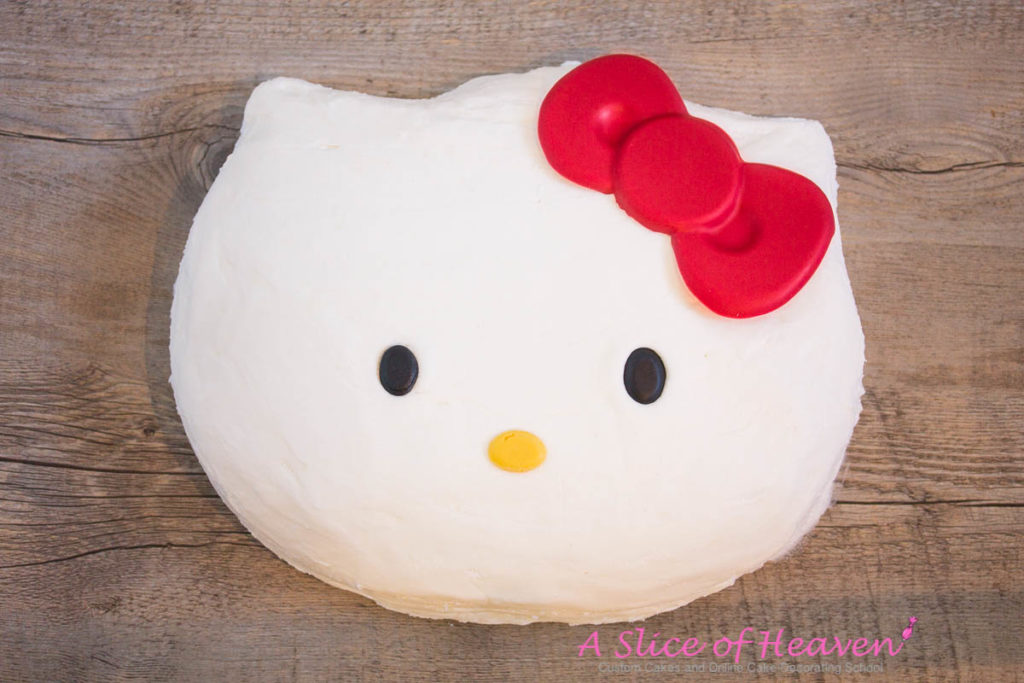Easy Homemade Hello Kitty Cake - A Slice of Heaven