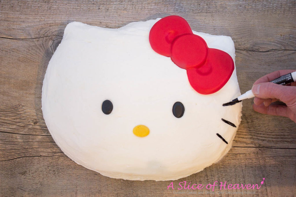 Easy Homemade Hello Kitty Cake - A Slice of Heaven