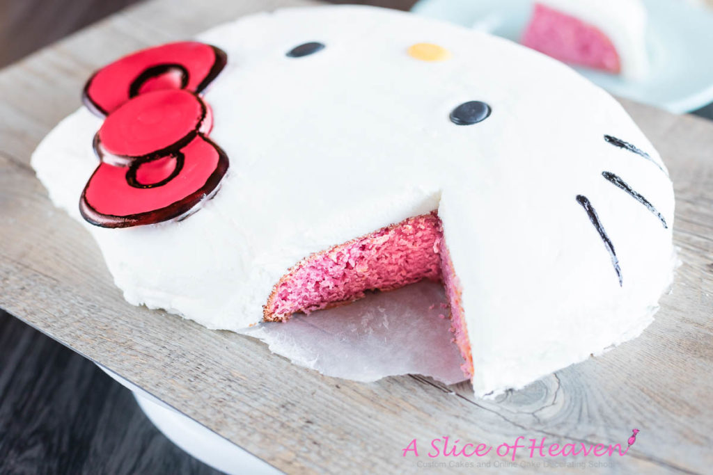 Easy Homemade Hello Kitty Cake - A Slice of Heaven